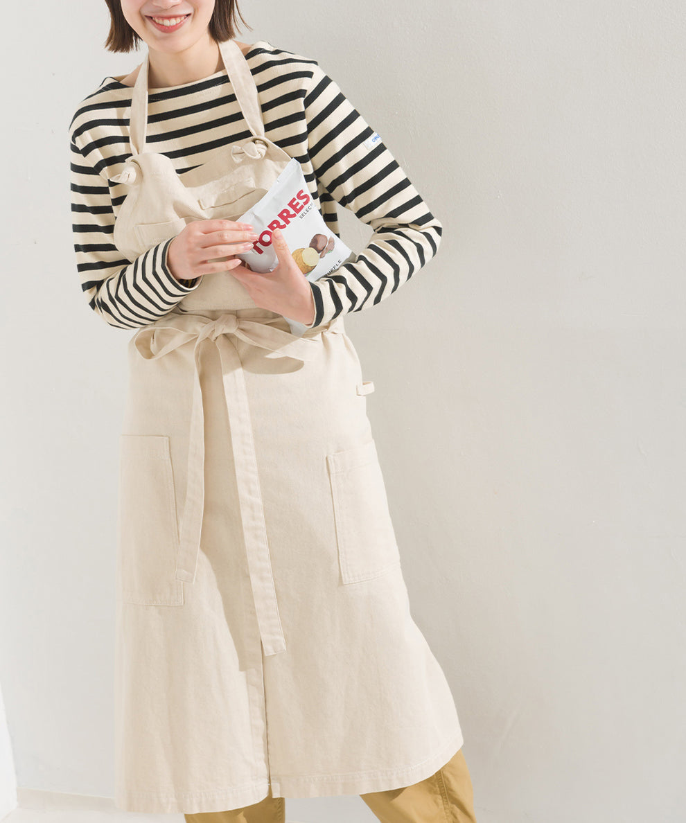 【OMNES】ダンプ2WAYエプロン【1522-0073】