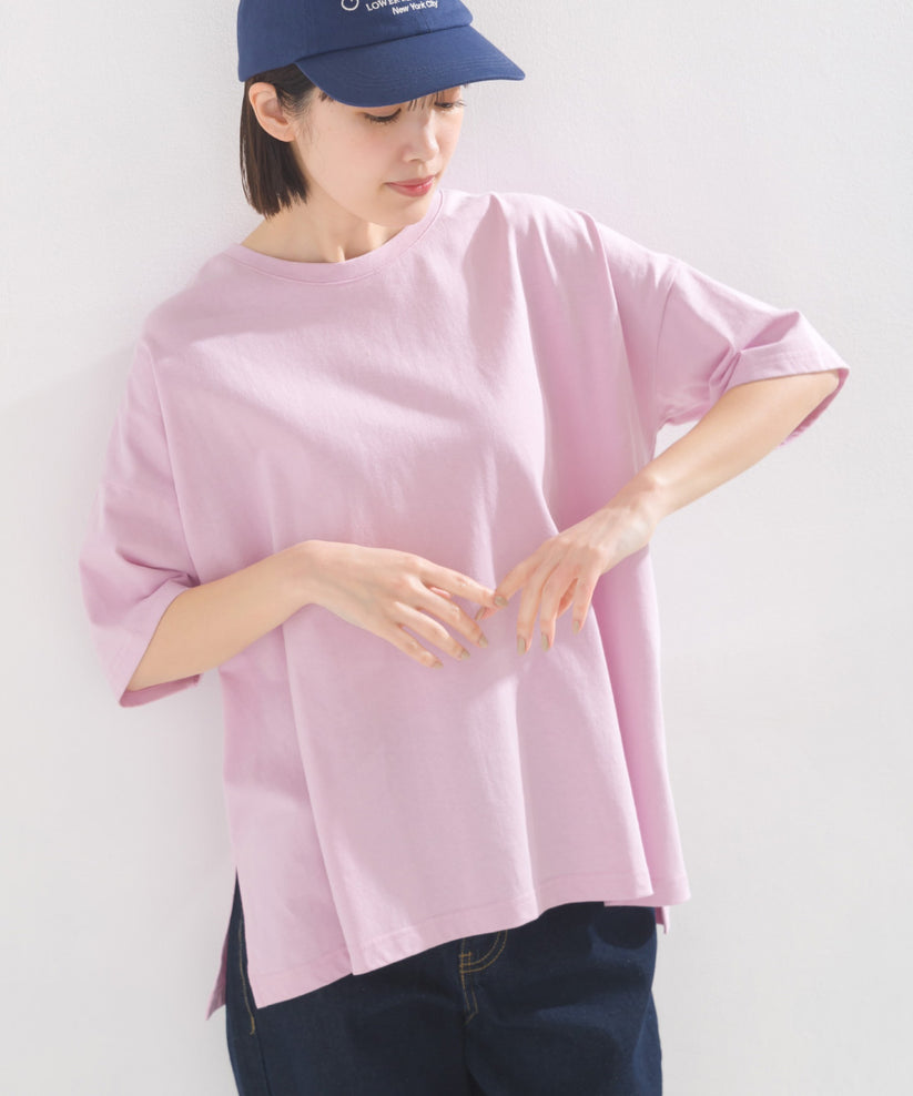 【OMNES】超撥水加工 ワイド半袖Tシャツ【7122-5299】